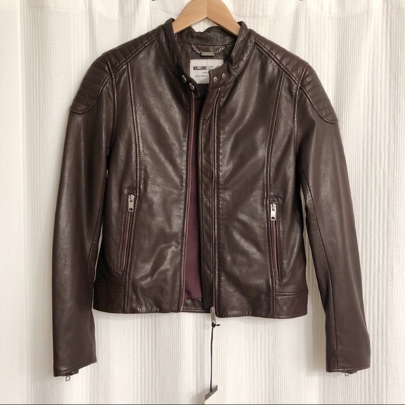 William Rast | Jackets & Coats | Nwt William Rast Leather Jacket | Poshmark